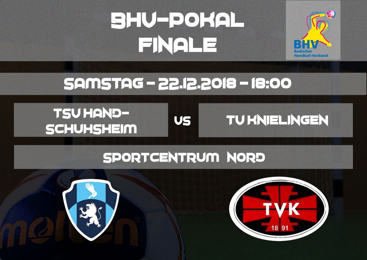 BHV - Badischer Handball-Verband: BHV-Pokalfinale der Männer am 22 ...