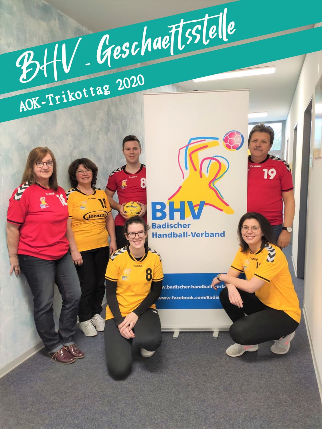 BHV - Badischer Handball-Verband: Rückblick AOK-Trikottag 2020